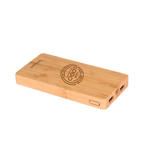 #1 Customizable Bamboo Wooden Power Bank - Printing Labs